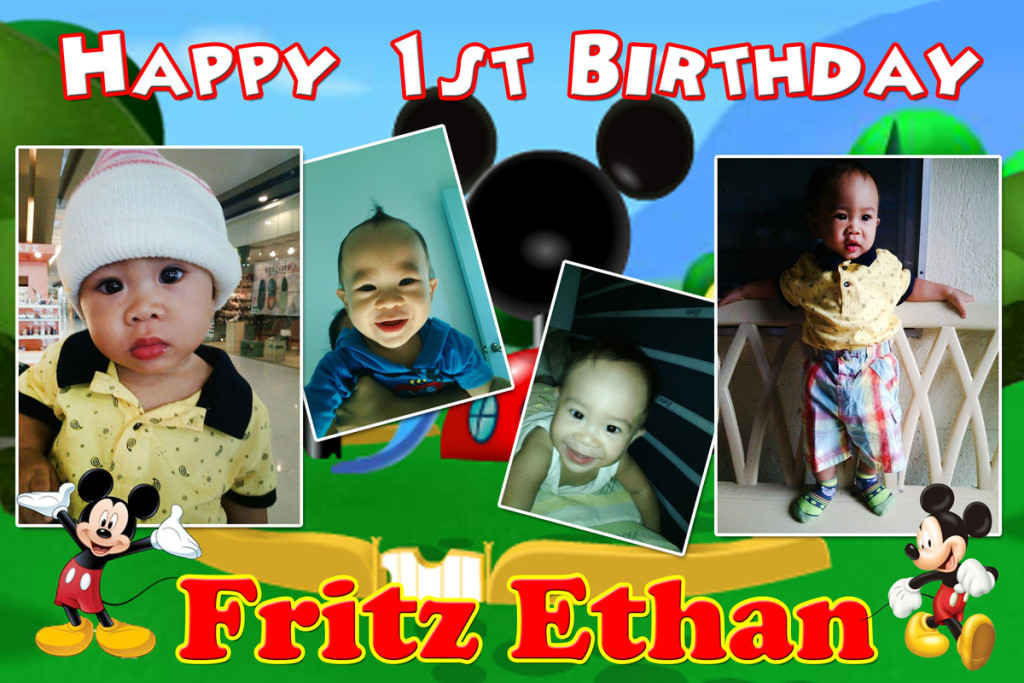 Fritz Ethan’s 1st Birthday (Mickey Mouse) | Cebu Balloons and Party ...