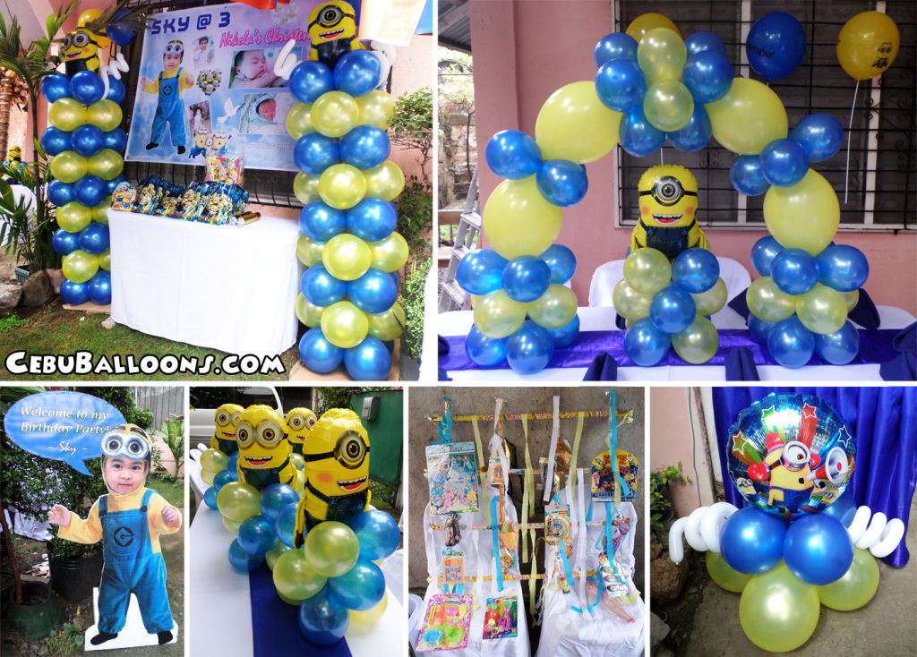 Despicable Me Minions Combo Party Package at Villa San Antonio | Cebu ...